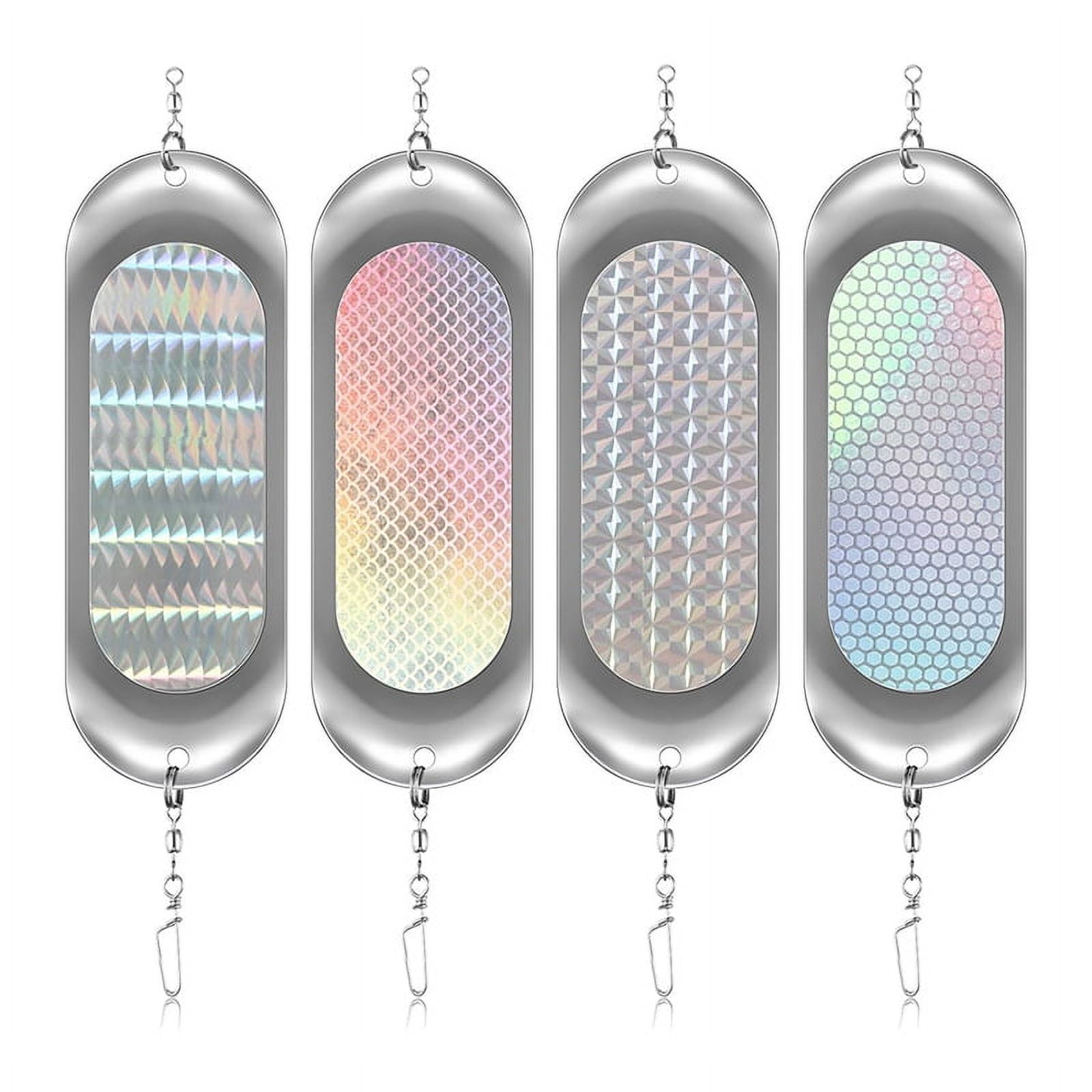 4Pcs Fishing Bait Lure Diving Board Swivel Planer Board Kokanee Dodger ...