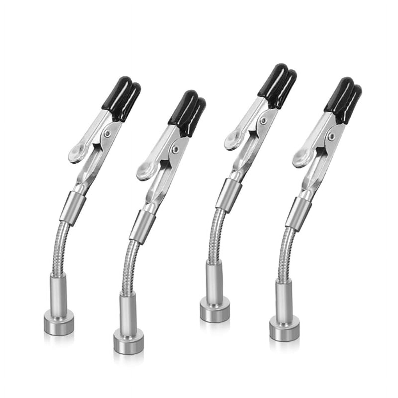 4Pcs Flexible Gooseneck Metal with Alligators Clips for Helping Hands ...