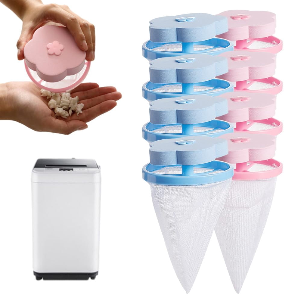 4Pcs Floating Hair Filtering Mesh Removal, 2025 New Reusable Household ...