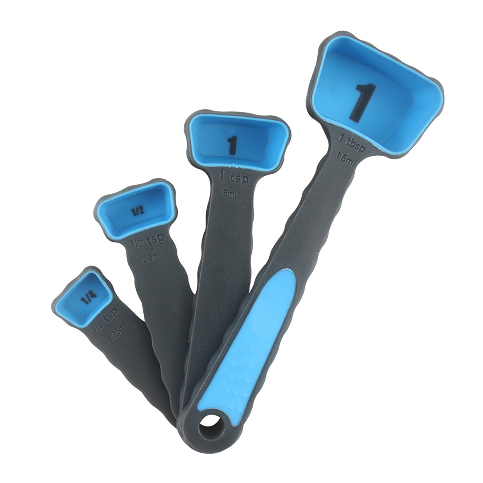 4Pcs Foldable Measuring Spoon Cup Set - High-Temperature Resistance ...