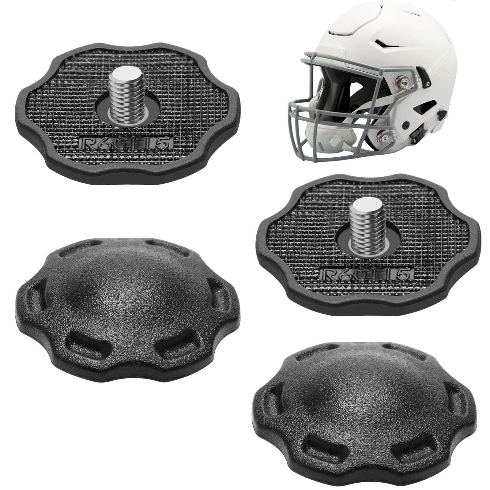 4Pcs Football Helmet Thumb Screws Compatible with Riddell SpeedFlex ...
