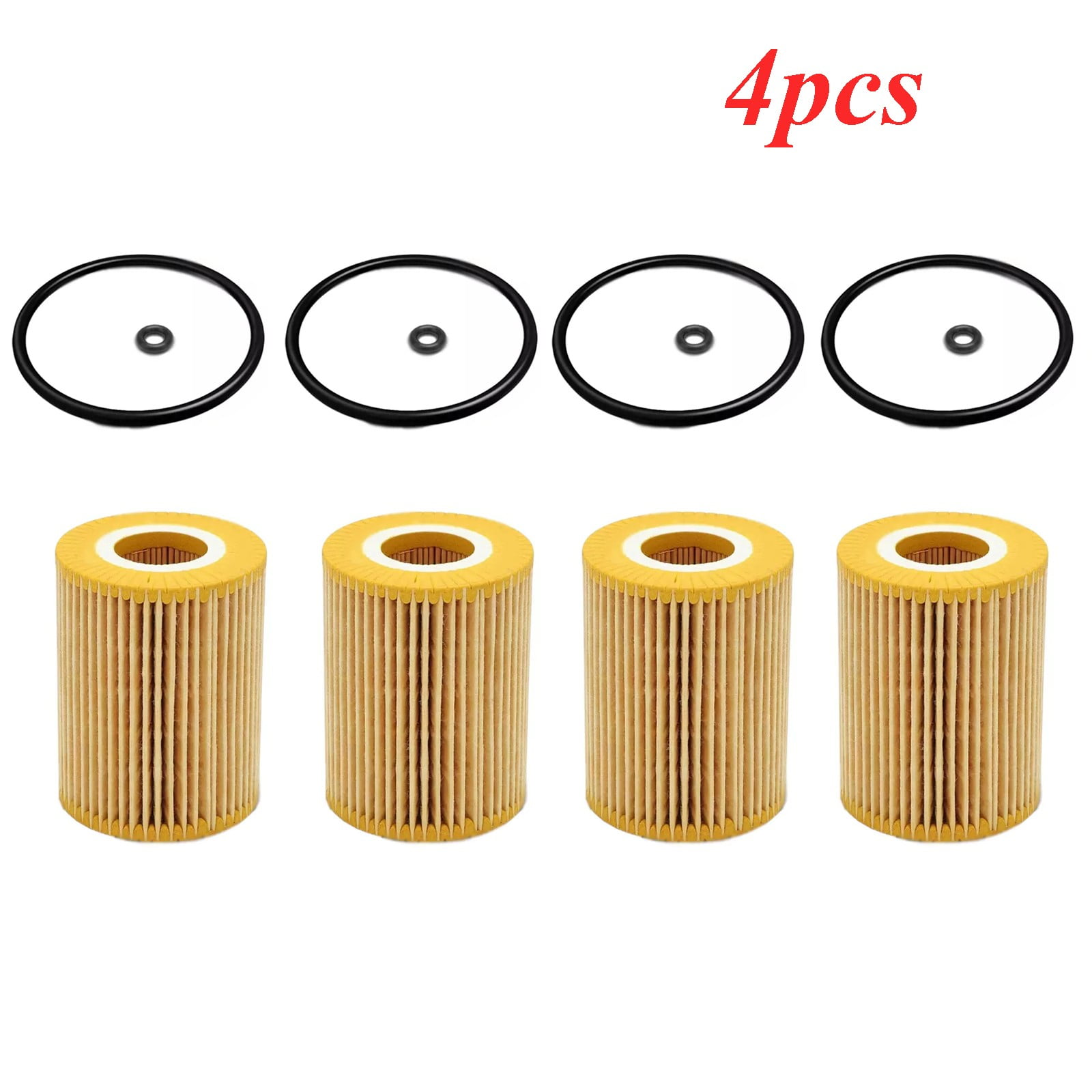 4Pcs For Sprinter 2500 3500 Diesel Mercedes Bluetec CDI Oil Filter ...