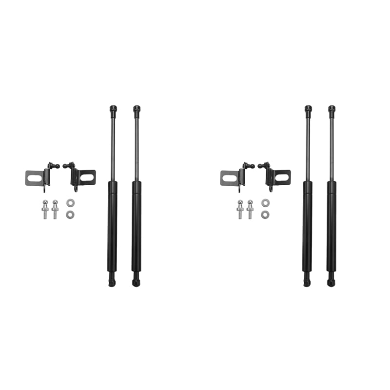 4Pcs Front Hood Lift Supports Gas Spring Engine Props Hydraulic Rod for ...