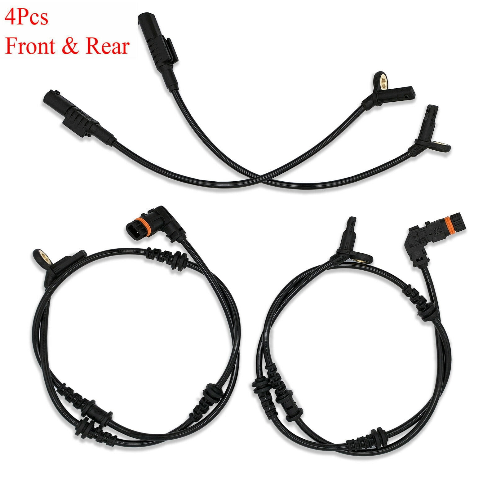4Pcs Front Rear ABS Wheel Speed Sensor for Mercedes Benz W164 GL ML320 ...