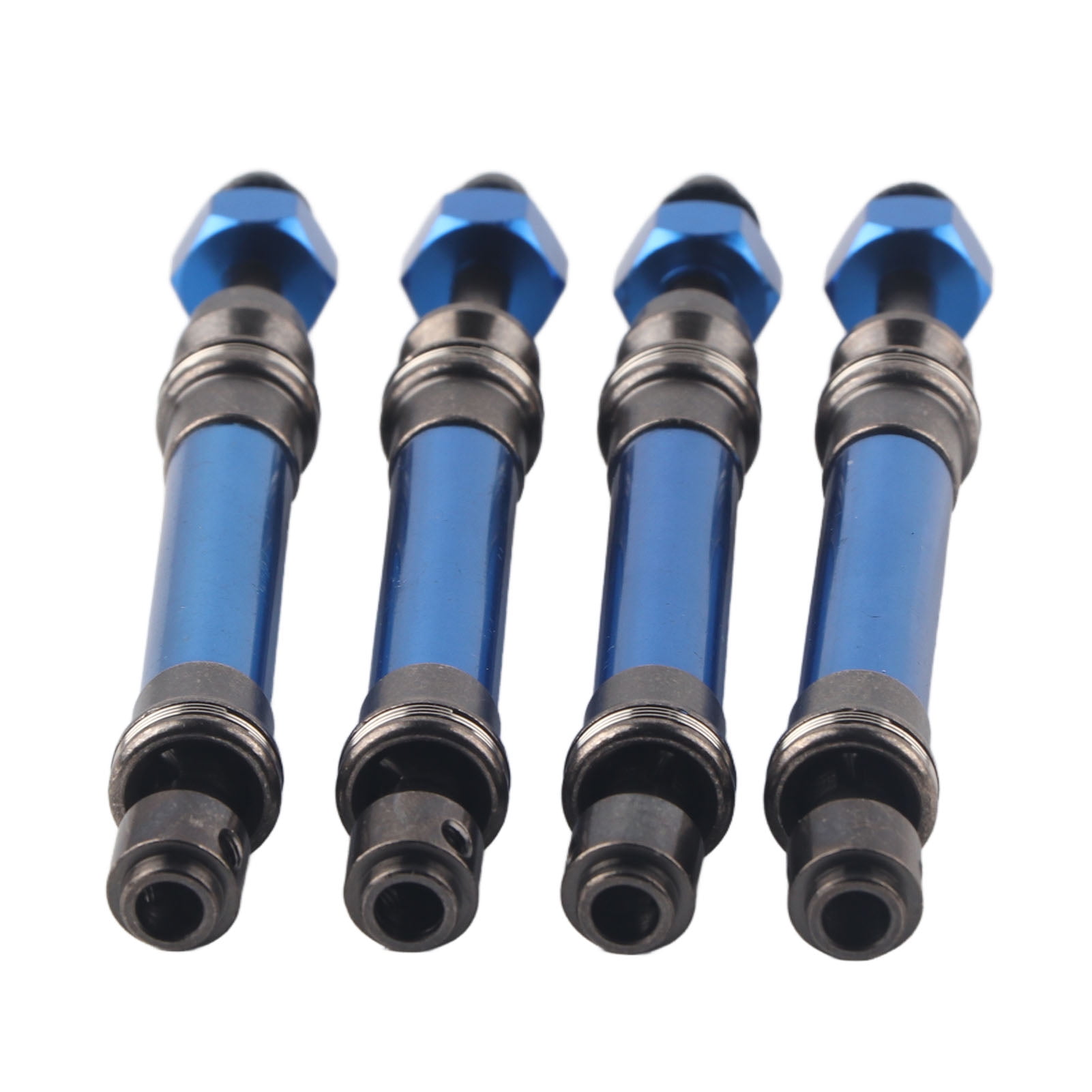 4Pcs Front Rear Drive Shaft, Metal Cvd Front Rear Drive Shaft Metal Axle, High Accuracy Delicate ...