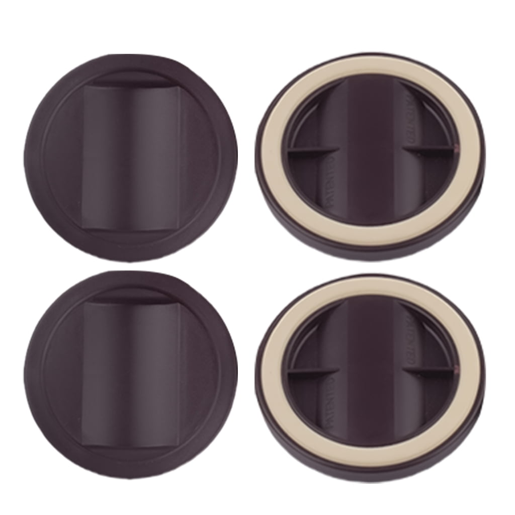 4Pcs Furniture Chair Wheel Stoppers Rubber Bed Frame Stopper Nonslip ...