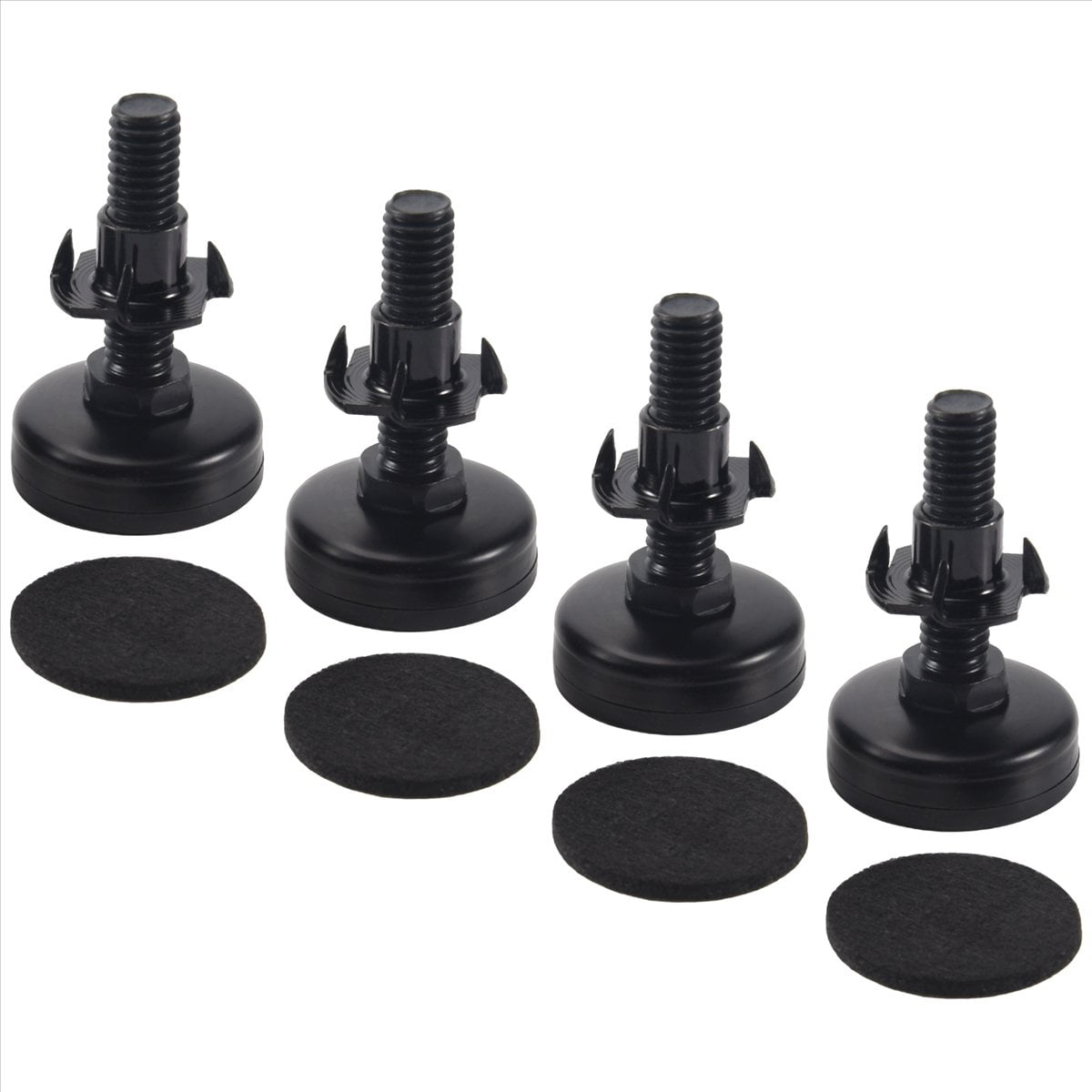 4Pcs Furniture Levelers Heavy Duty Leveling Feet Adjustable Leg for ...