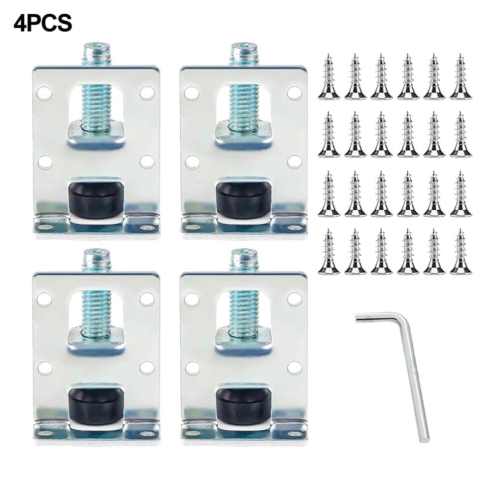 4Pcs Furniture Leveling Feet Adjustable Leveling Feet for Cabinets And ...