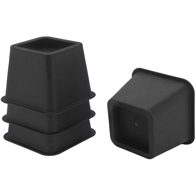 4Pcs Furniture Risers 3 Inch Heavy Duty Riser Block Plastic Square ...