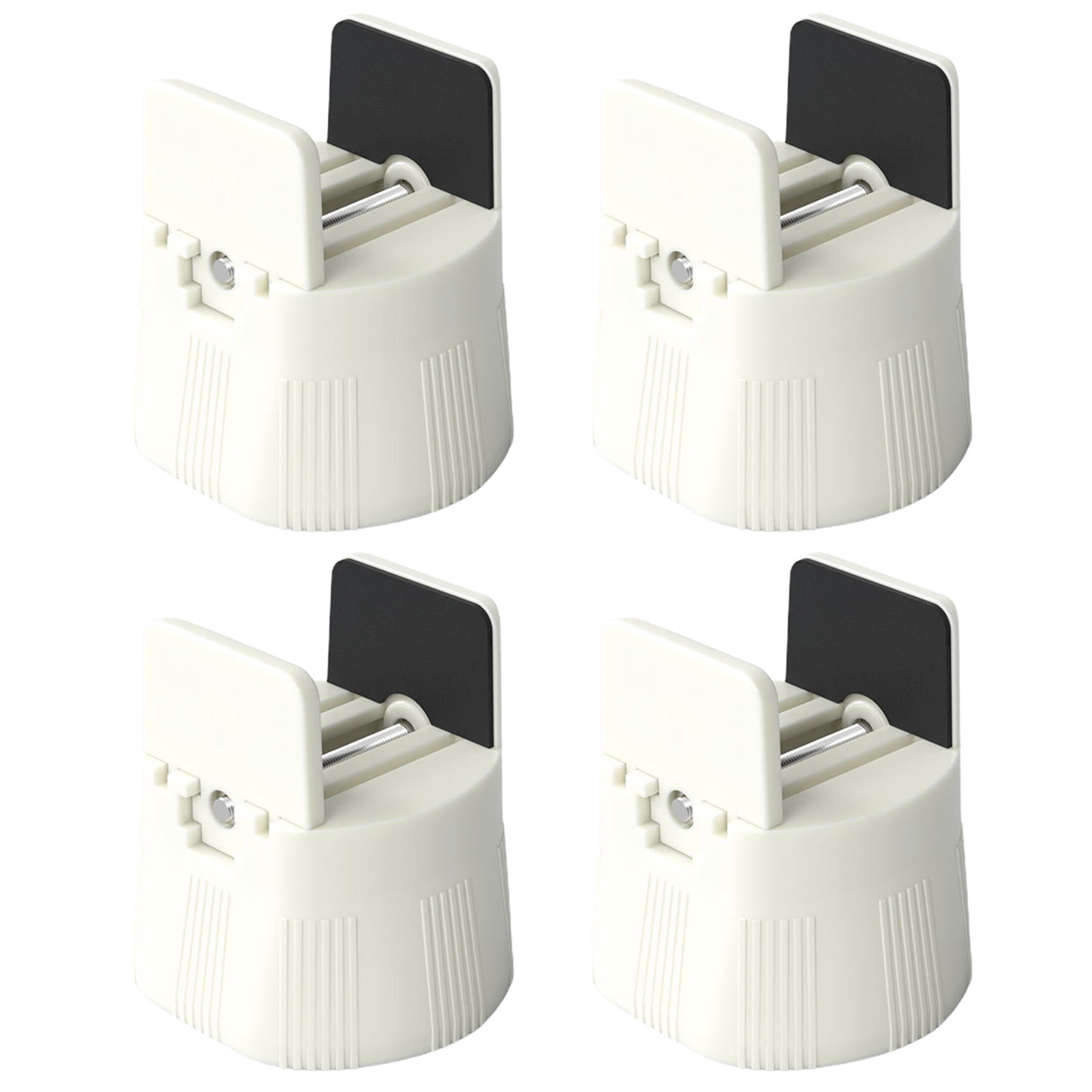 4Pcs Furniture Risers Non-slip 1500 Lbs Weight Capacity Table Foot Pad ...