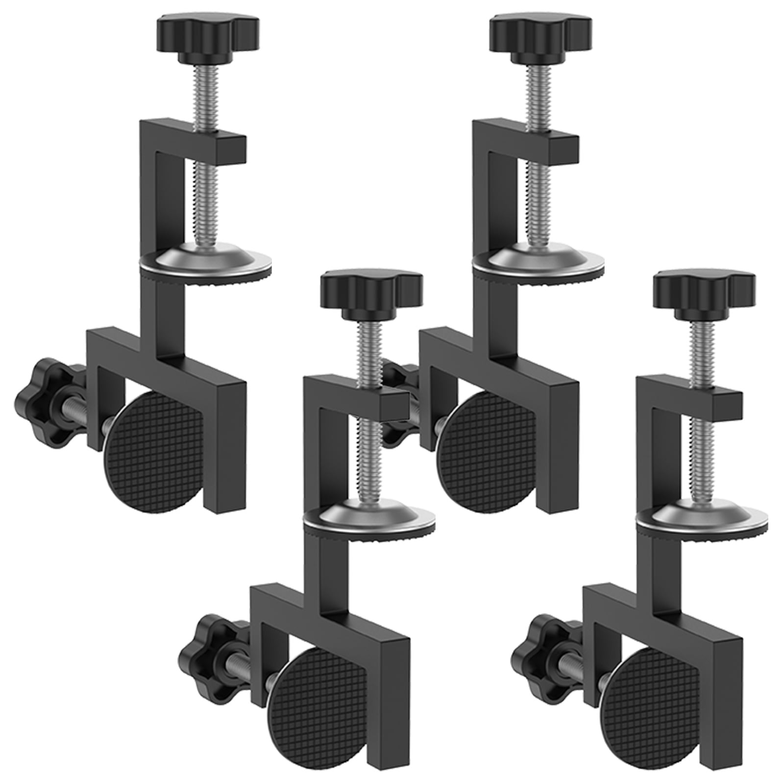 4Pcs G Clamps Adjustable Small Desk Clamp Solid Table Clamps Wood ...