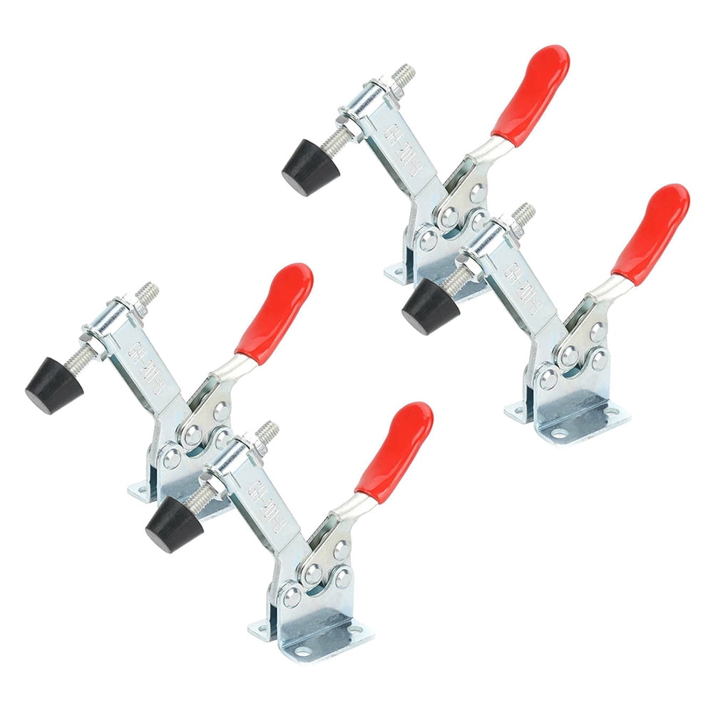 4Pcs GH-201B Toggle Clamps Quick Release Hand Tool Holding Capacity ...