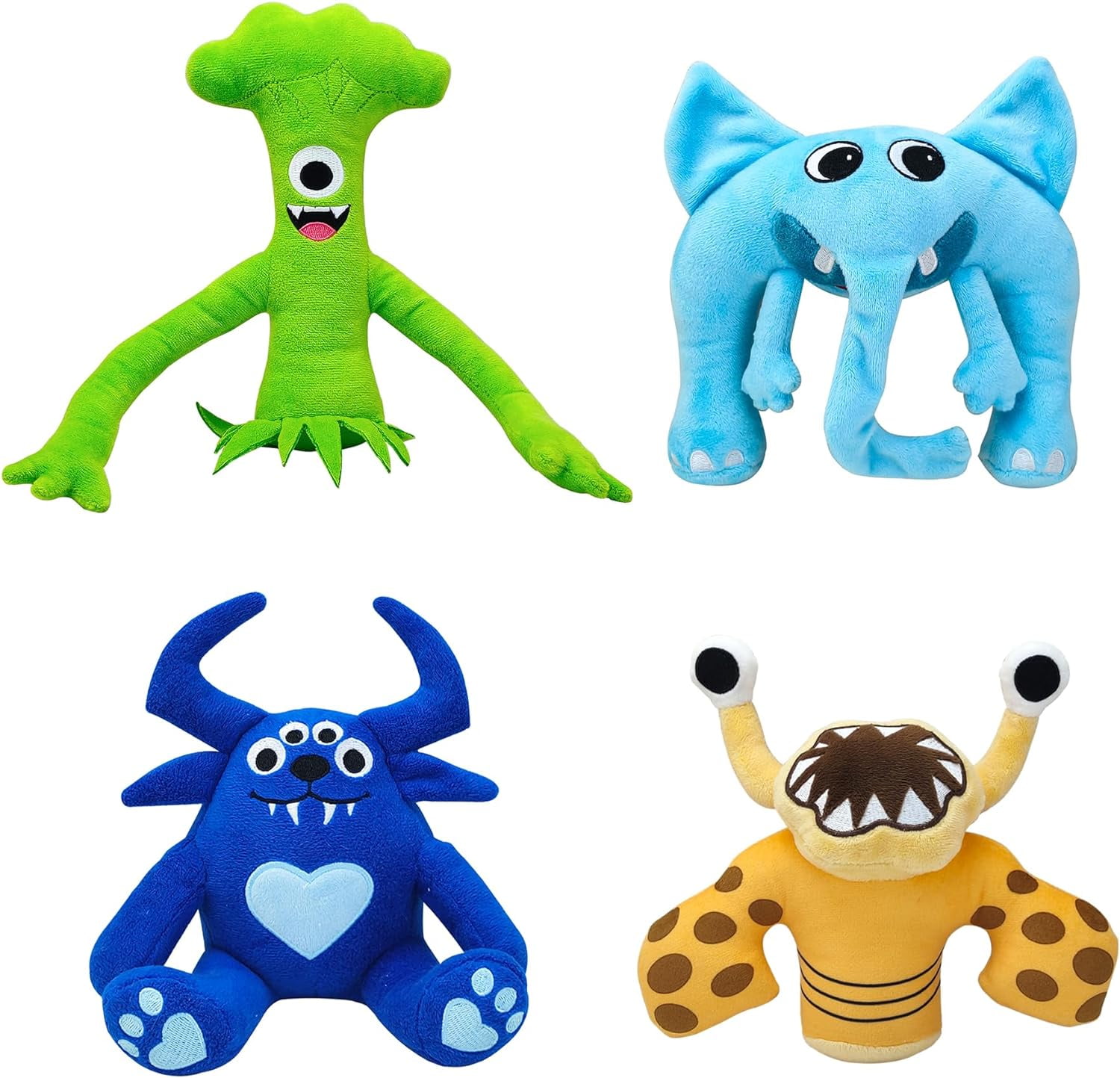 4Pcs Garten of Banban Plush Toys 10 Ban Ban Plushies Dolls for Game ...