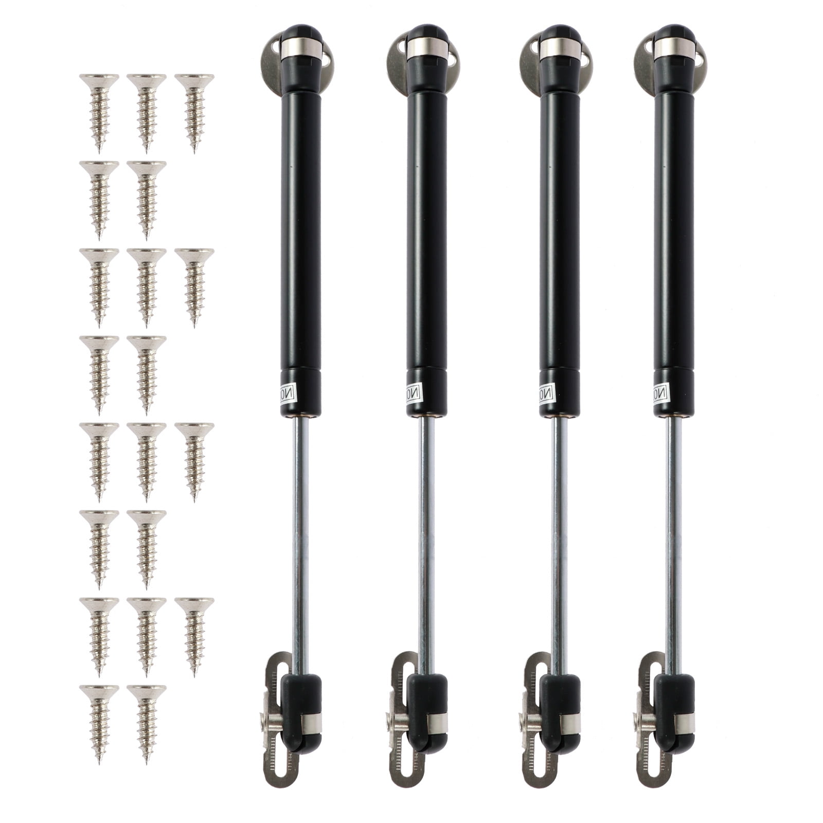 4Pcs Gas Struts Stainless Steel Gas Strut Shock Prop 90 Degree Opening ...