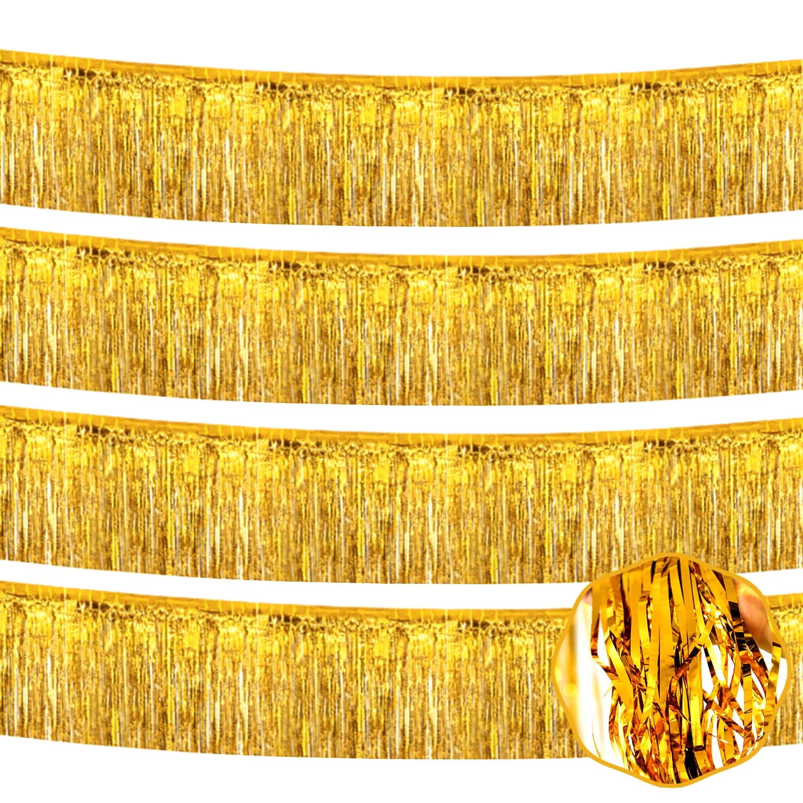 4Pcs Gold Christmas Decorations Parade Float Decorations for Trailer ...