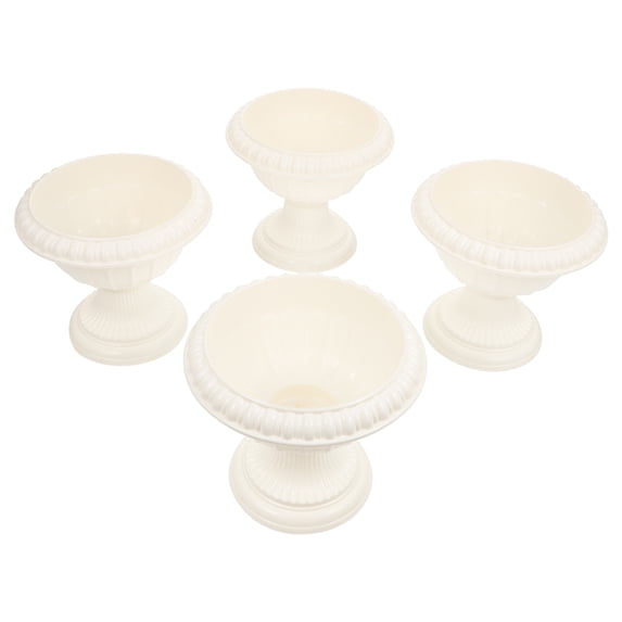 4Pcs Grecian Flower Pots Road Guiding Flowerpots Wedding Decorative ...