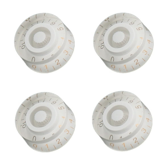 4Pcs Guitar Knobs Potentiometer Guitar Turn Knobs Replacements Bass ...
