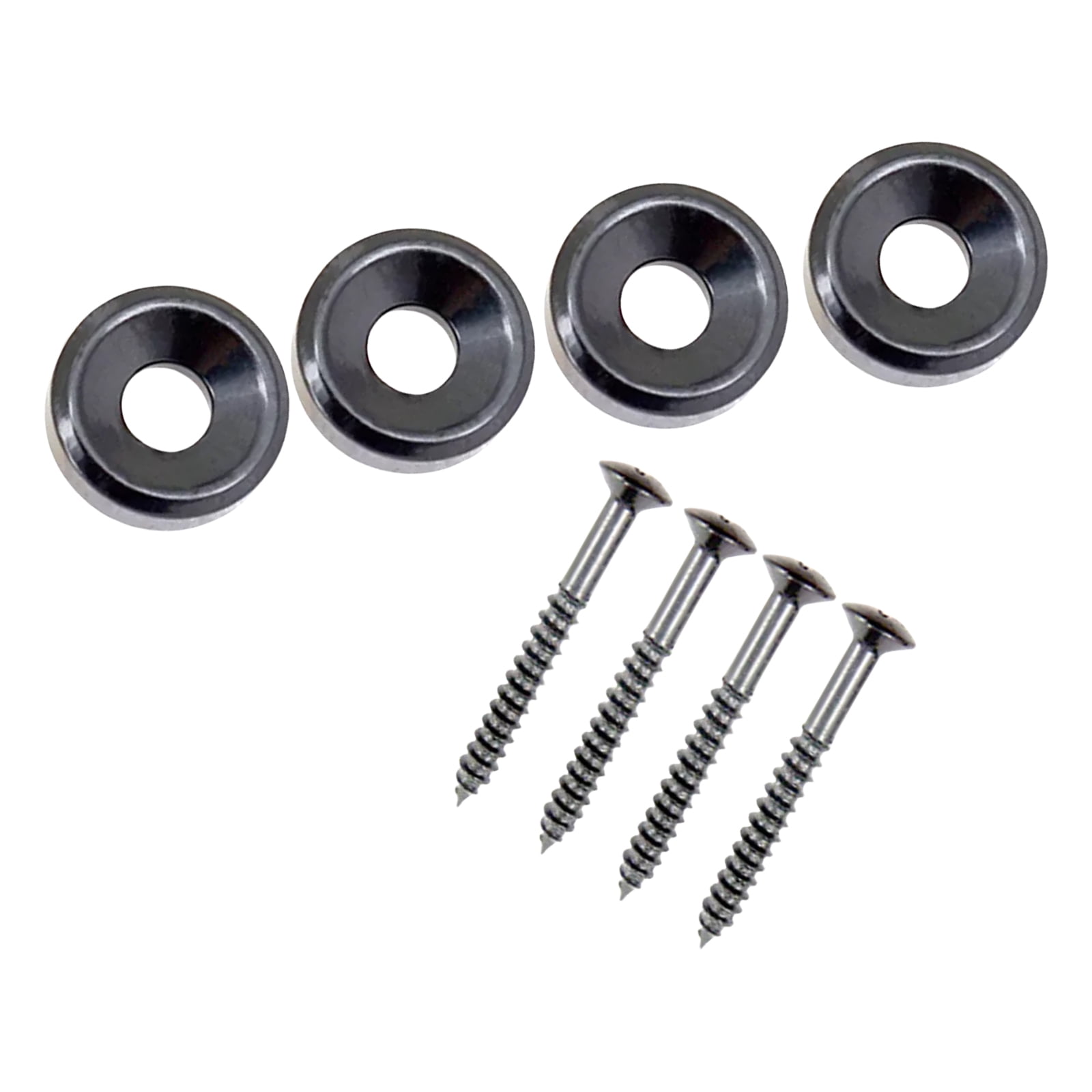 4Pcs Guitar Neck Joint Bushings and Bolts Mounting Ferrules Guitar Body ...