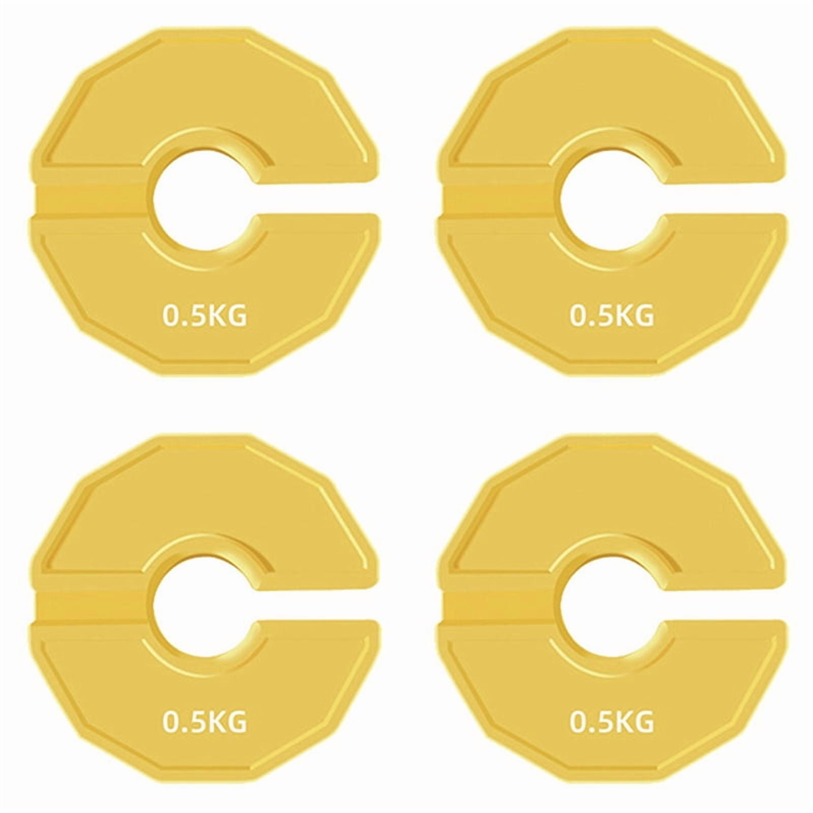 4Pcs Gym Micro-Type Plates Dumbbell Fractional Weight Plate Rubber ...