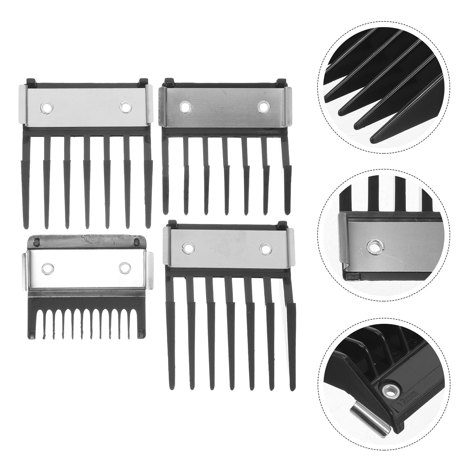4Pcs Hair Cutting Clipper Guards Small Clipper Guards Professional ...