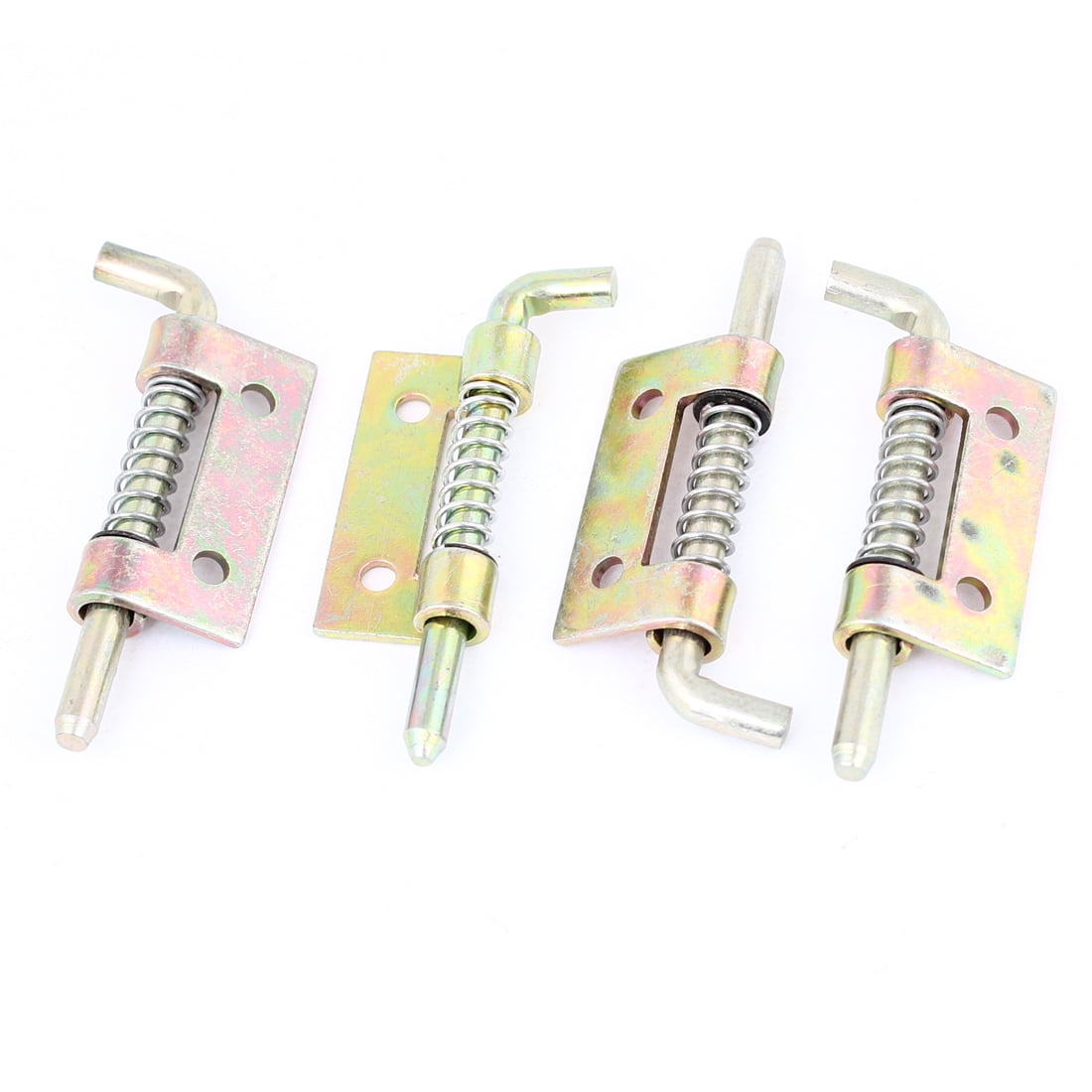 4Pcs Hardware Spring Loaded Metallic Security Bolt Latch - Walmart.com