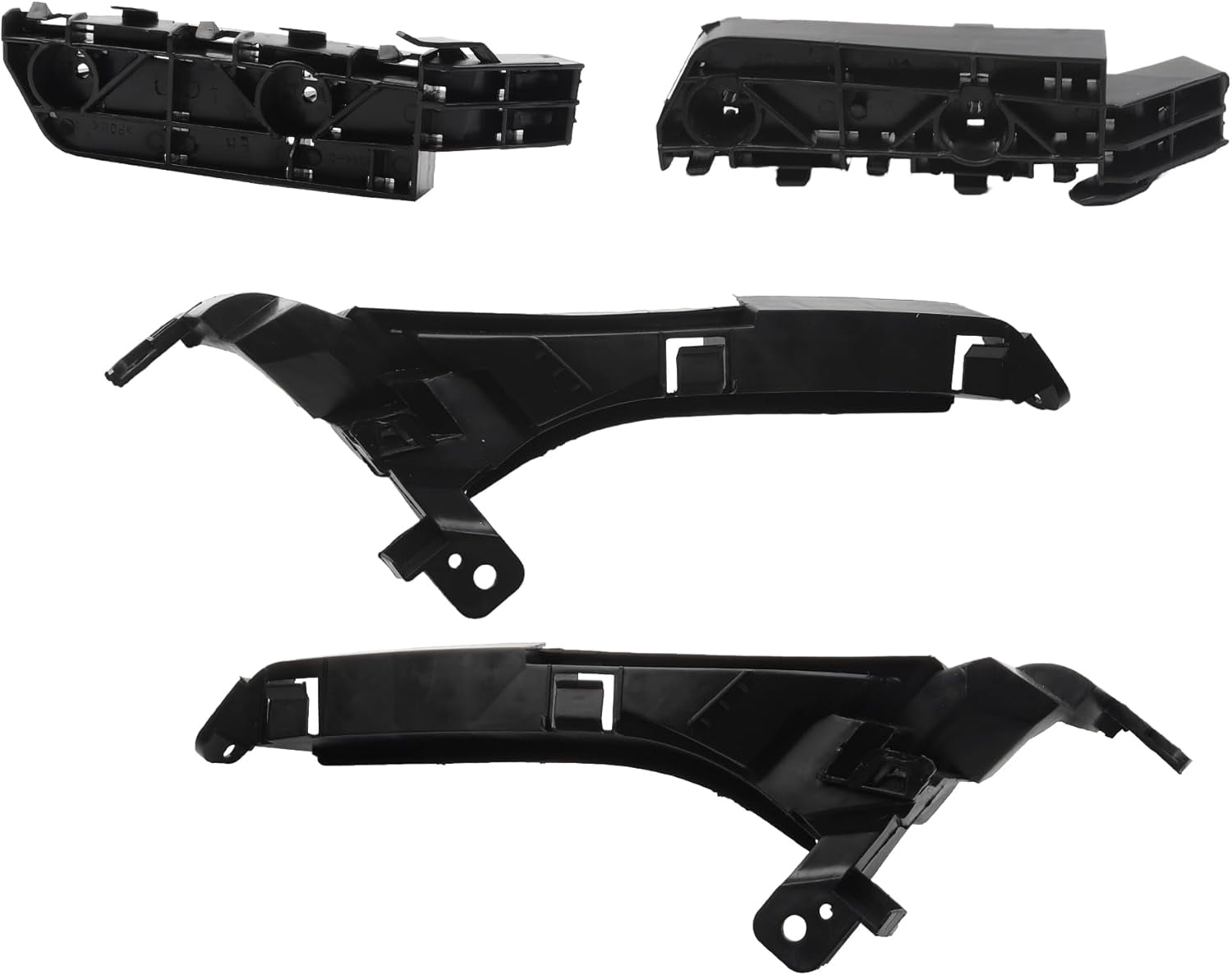 4Pcs Headlight & Front Bumper Bracket Mount Support Retainer Kit ...