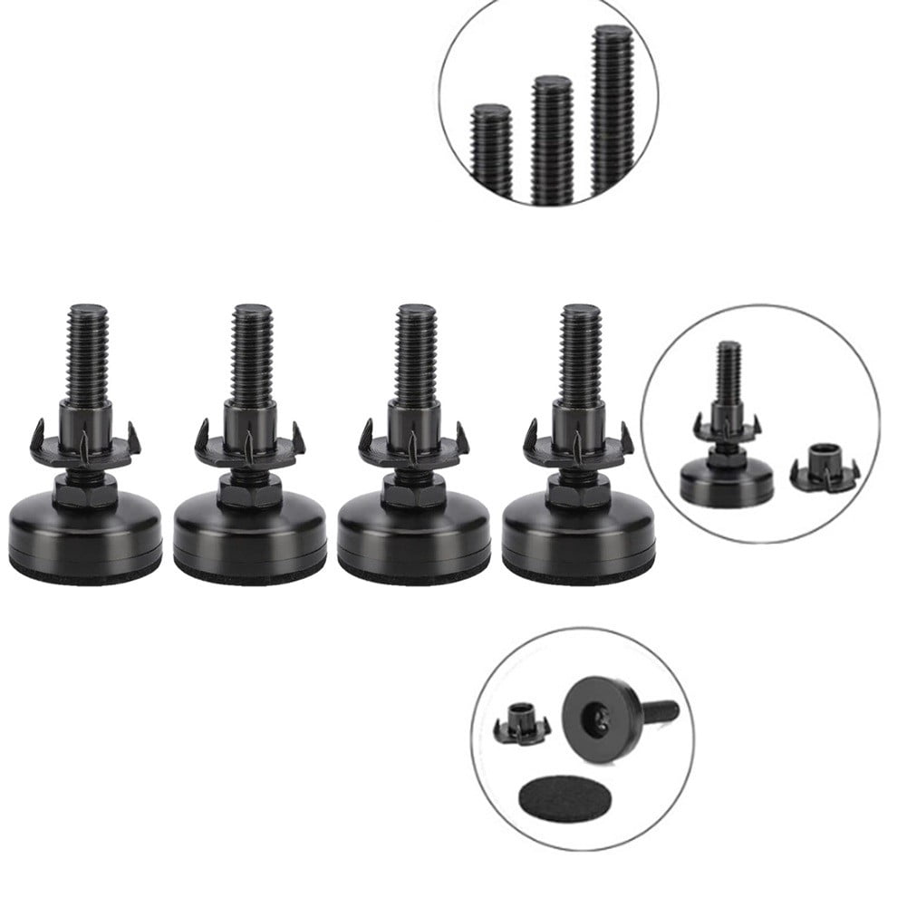 4Pcs Heavy-Duty Adjustable Furniture Feet Levelers Furniture Levelers 3 ...