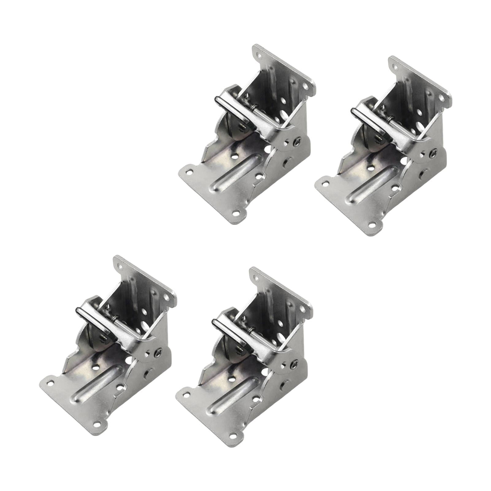 4Pcs Heavy Duty Folding Hinges 90 Degree Fittings Hardware Accessories ...