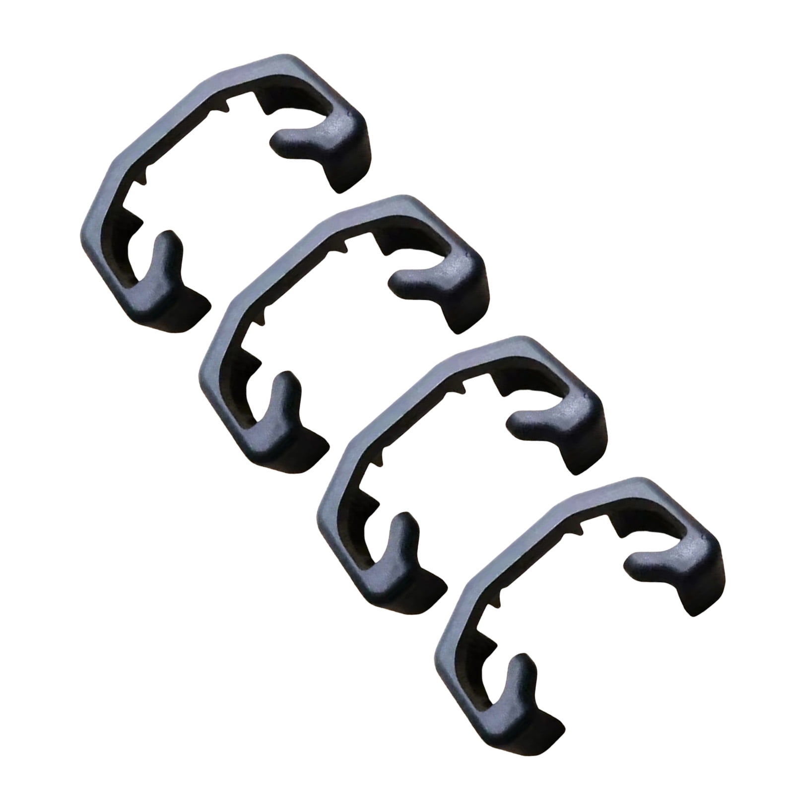 4Pcs Heavy Duty Seat Track Caps Plastic Slide Rails Clips Plastic Seat ...