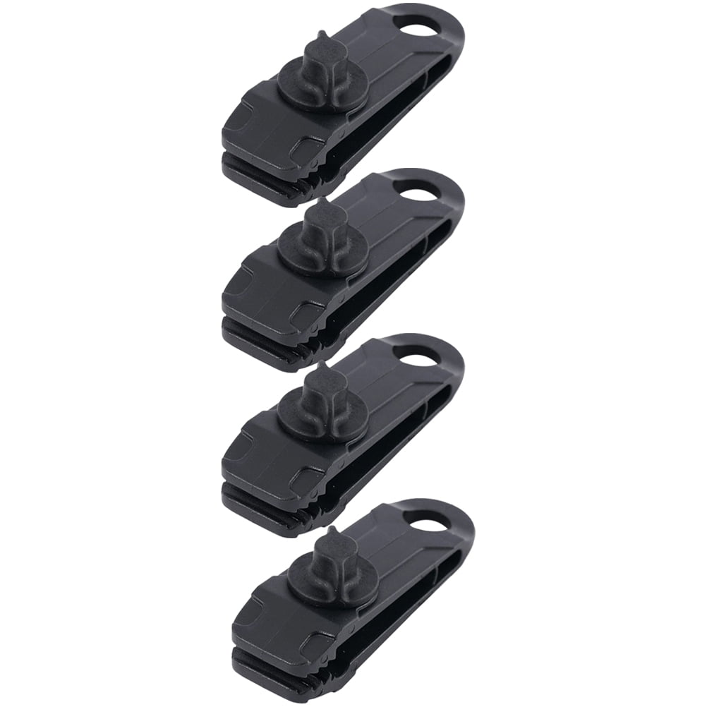 4Pcs Heavy Duty Tent Clips Portable Tarp Clips Camping Tent Fixing ...