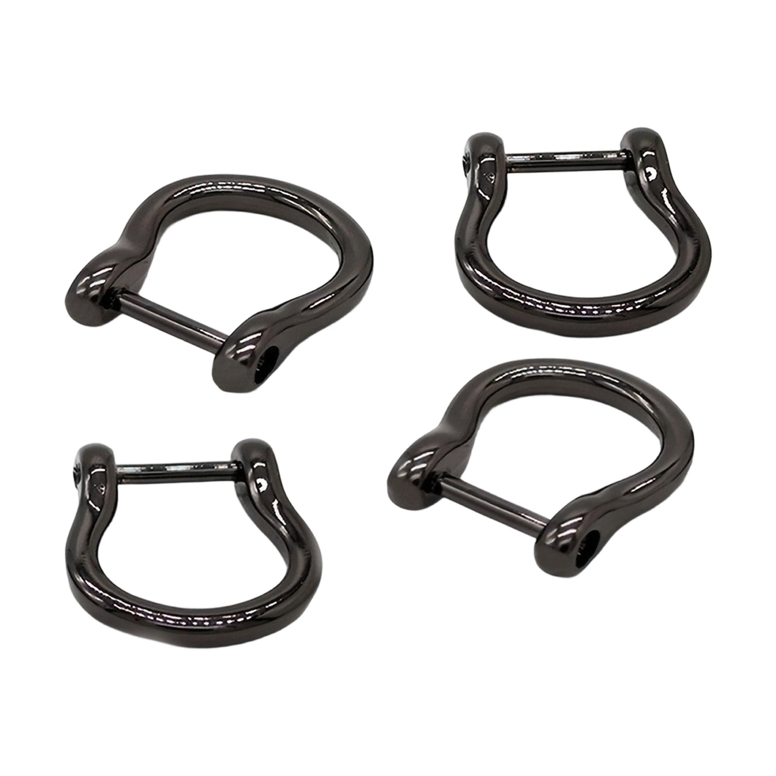 4Pcs Heavy Duty U-Shape Hook 20mm Diameter Interchangeable Fasteners ...