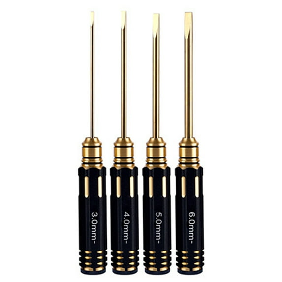 4Pcs Hexagon Screw Driver Set Metal Hexagon Screwdriver Wrench Tool ...