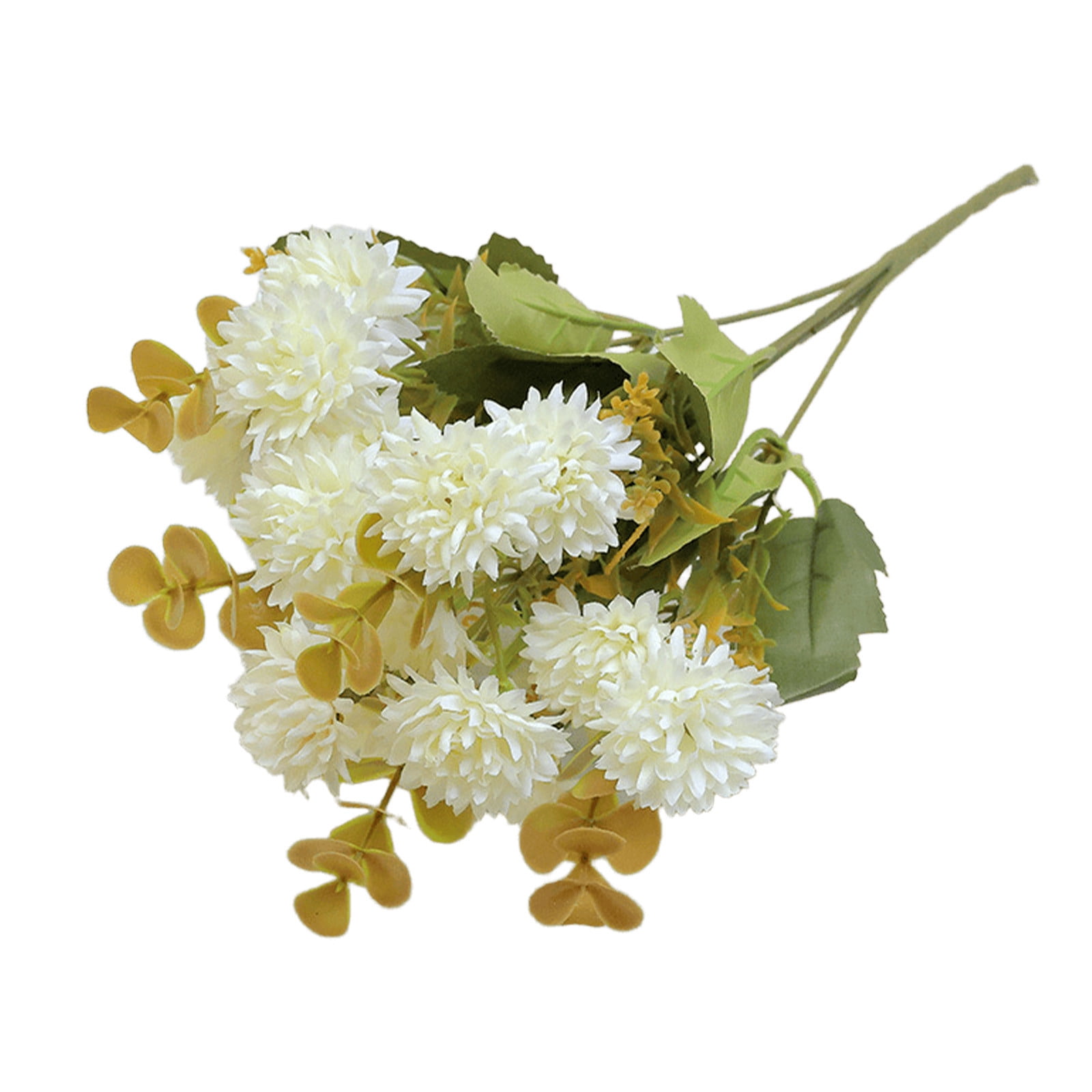4Pcs High Grade Artificial Chrysanthemum Flower Realistic Silk ...