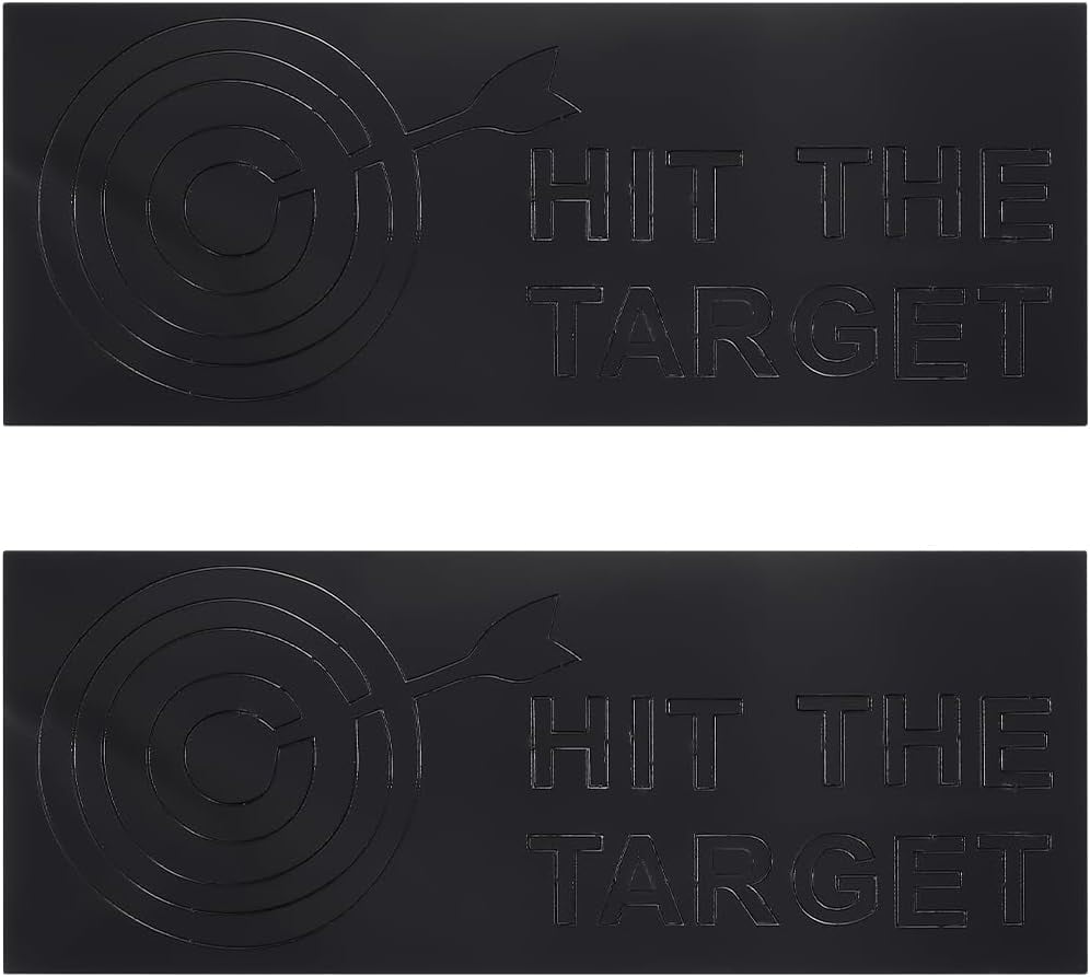 4Pcs Hit The Target Bathroom Decals Toilet Target Aiming Stickers ...