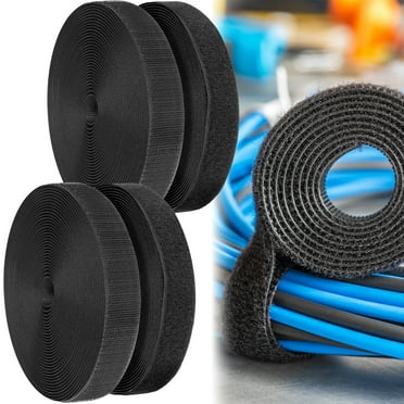ProHT Hook and Loop Strips with Adhesive 2x6 Inch 10 Pairs Industrial ...