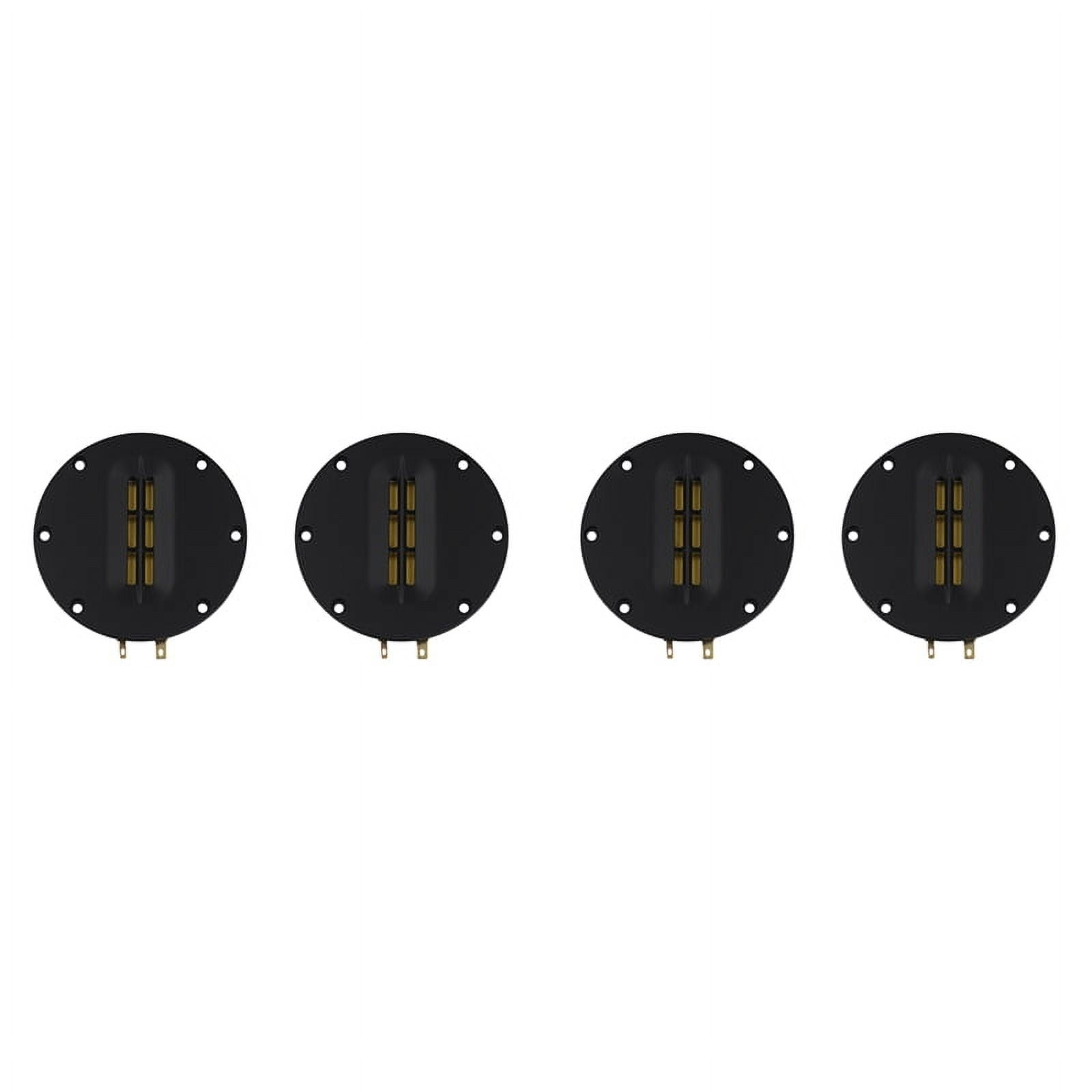 4Pcs Horns 4 Inches Pneumatic Tweeter Aluminum Ribbon Tweeter Ribbon ...