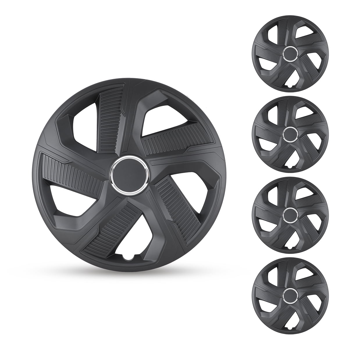 4Pcs Hubcap,14 inch Universal Hubcaps for Steel Wheel Rims Cover,Snap ...