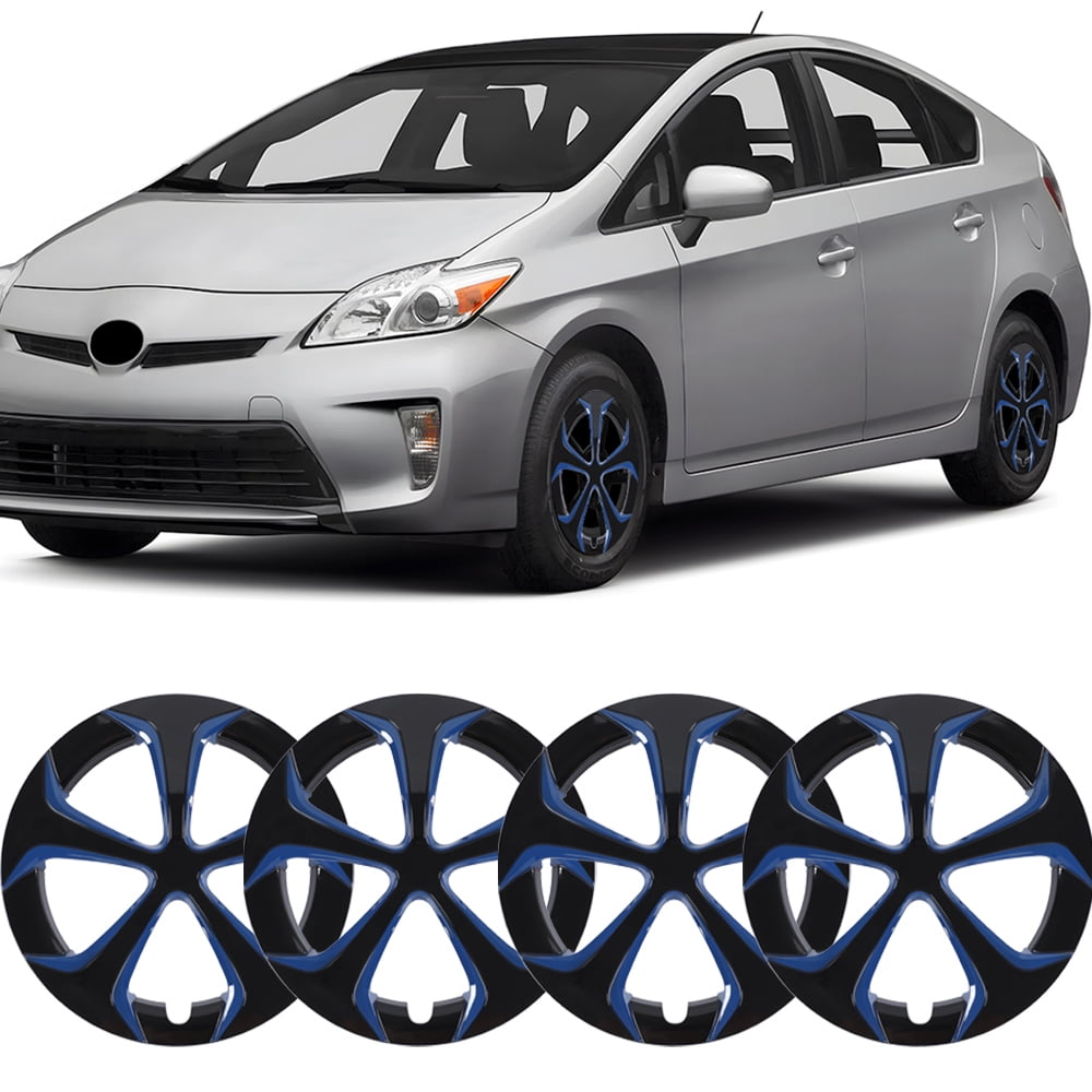4Pcs Hubcap for 2010-2015 Toyota Prius,15" Wheel Rim Cover Replacement ...