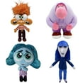 4Pcs Inside Out 2 Plush Toys Set, Soft & Huggable Inside Out Stuffed ...