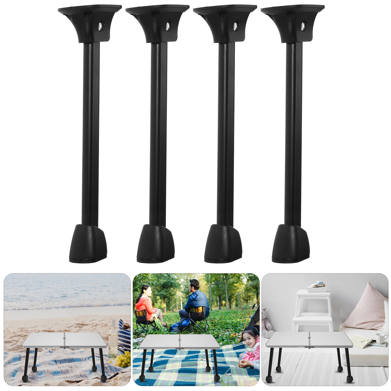 4Pcs Iron Heavy Duty Table Legs Sturdy Looking Furniture Legs Modern ...