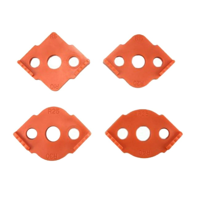4Pcs Jig Router Templates, Angle , Quick Jig Woodworking Routing, R5 ...