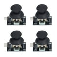 4pcs Joystick Module 5 Pin Game Controller Control Sensor X Y Dual Axes Set Kit For Ps2
