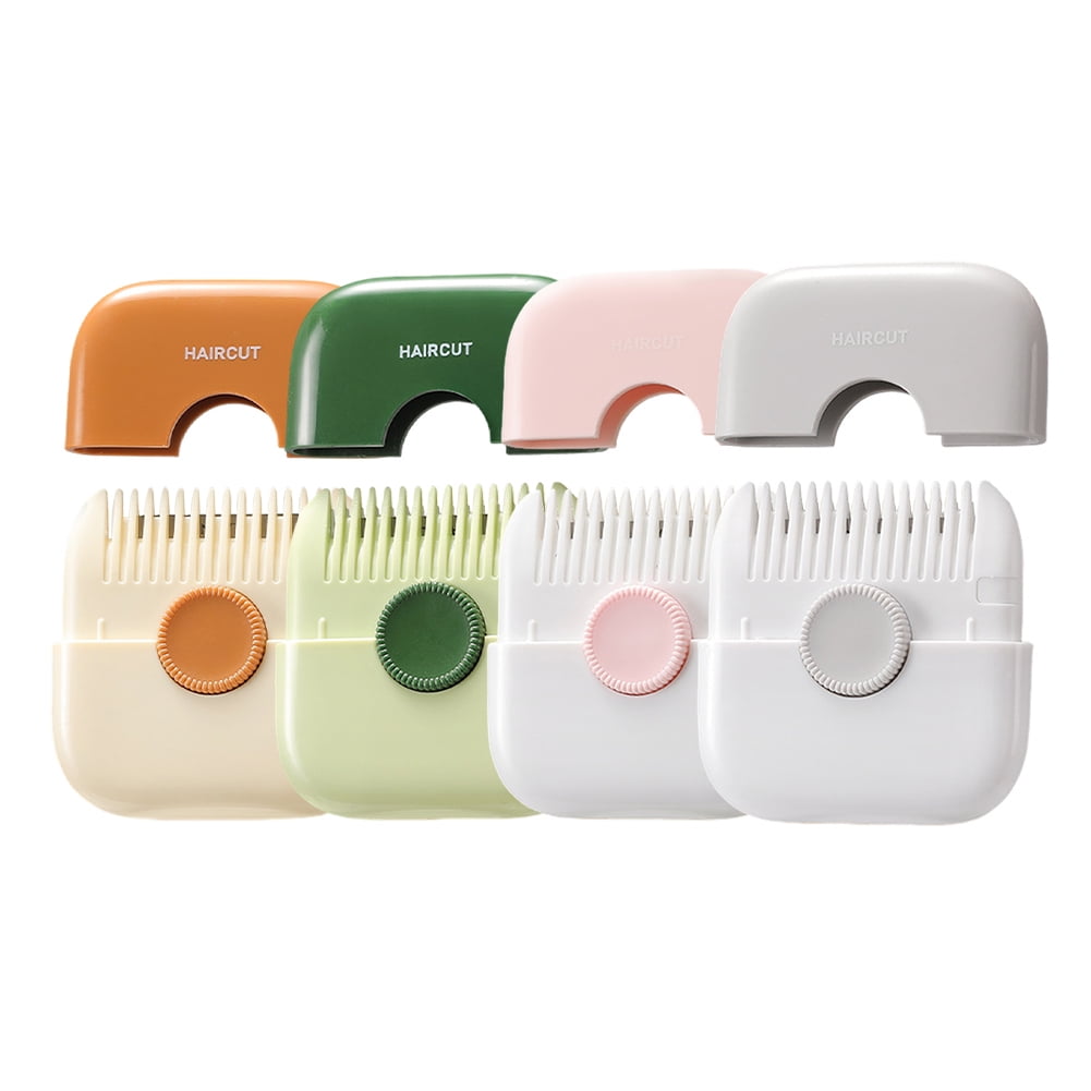 4Pcs Kid Bangs Comb Hair Cutting and Brushing 2 in 1 Portable Manual ...