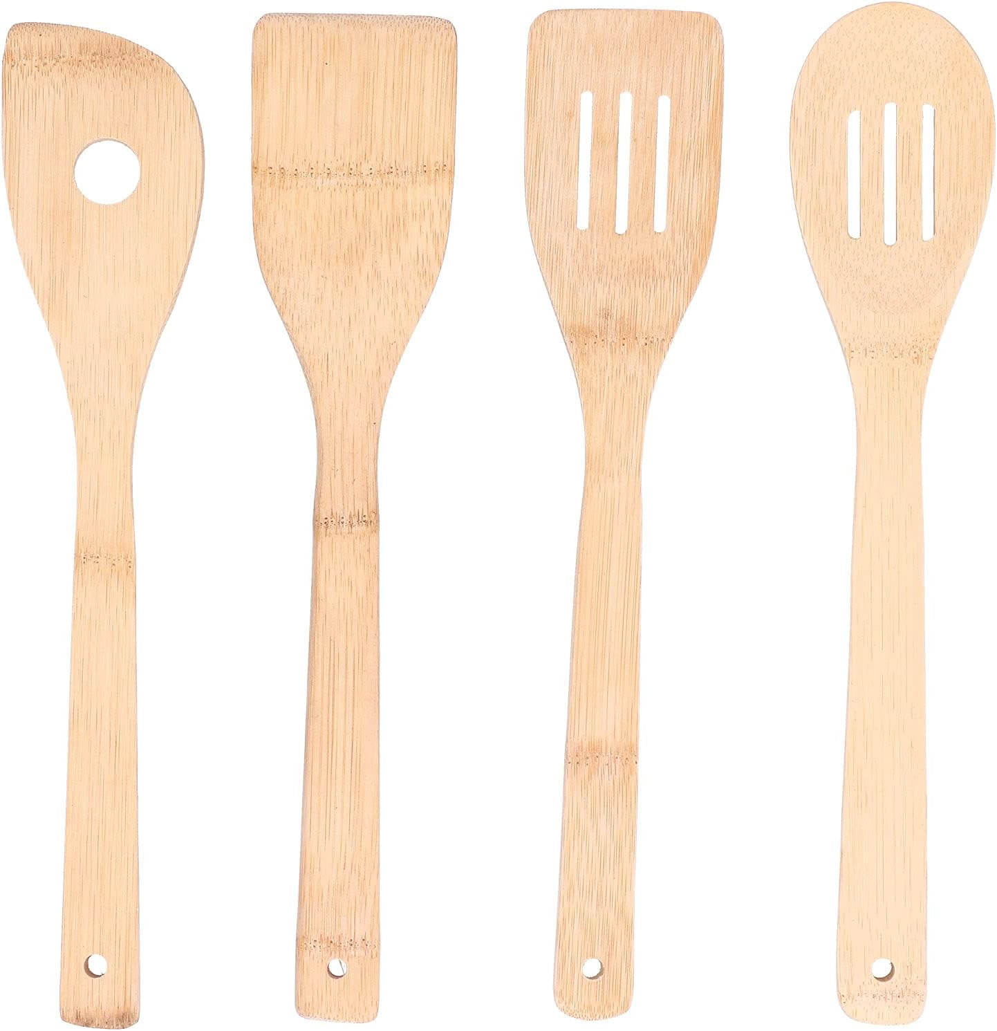 4Pcs Kitchen Cooking Utensils Set, Cooking Spoon Square Spatula ...