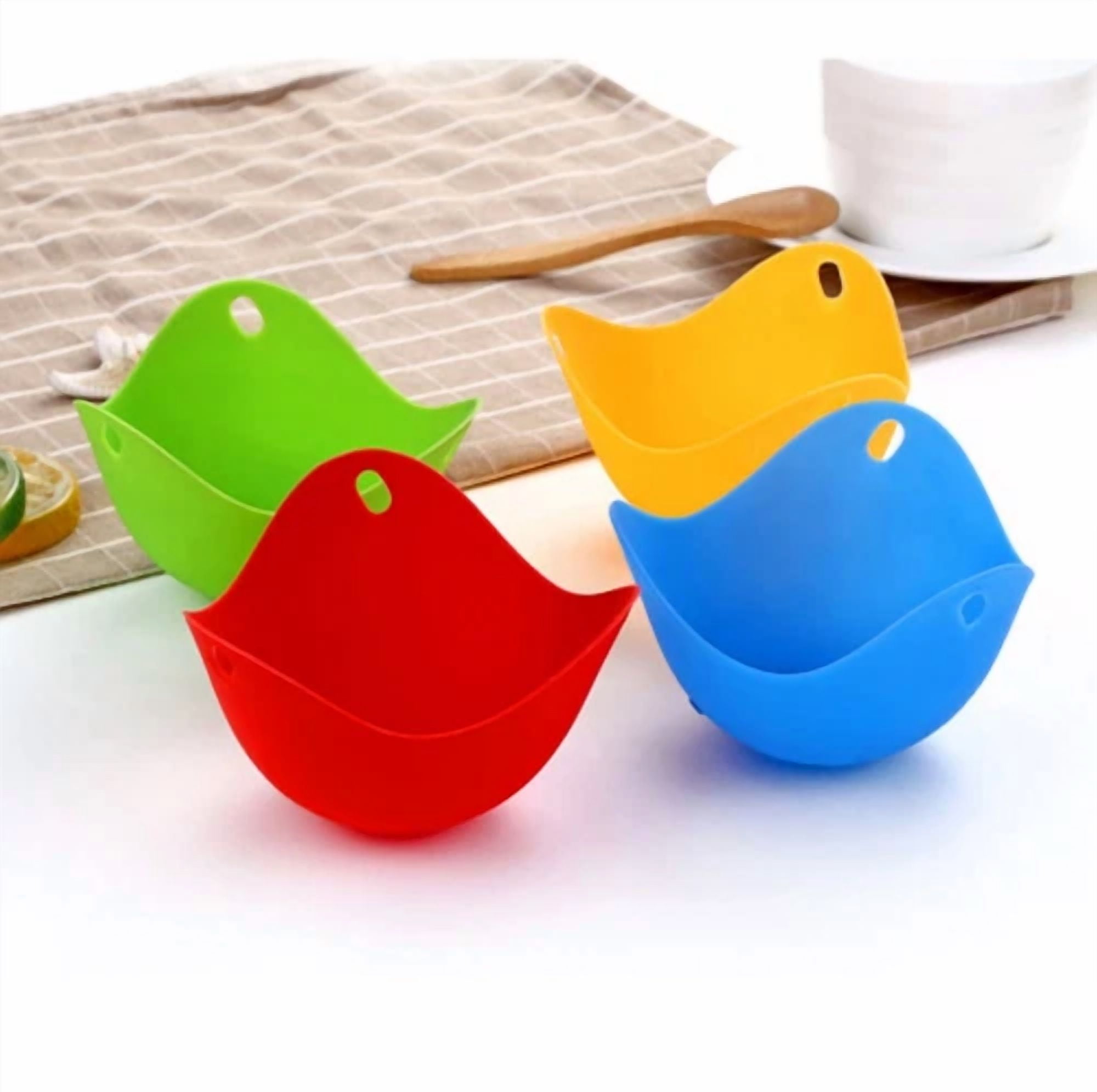 4Pcs Kitchen Silicone Molds Cook Tools Pancake Cookware Steam Eggs ...