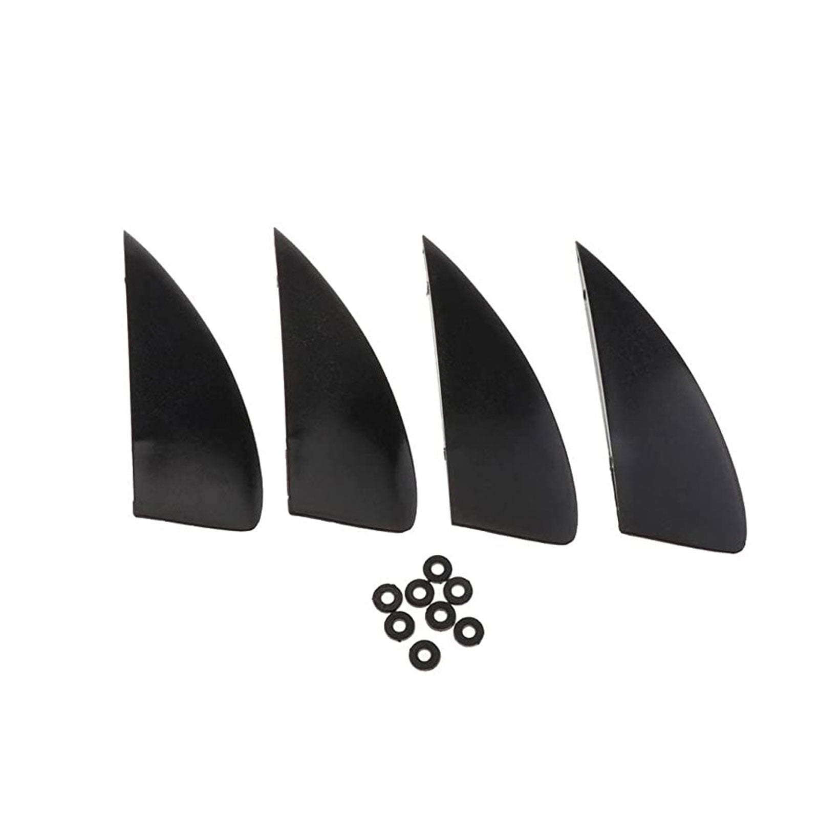 4Pcs Kitesurfing Fin Detachable Fin Surfing Fins for Kiteboard Paddle ...