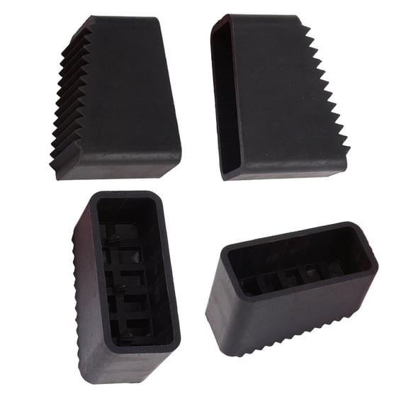 4Pcs Ladder Feet Cover Replacement Nonslip Step Ladder Foot Pad Rubber ...