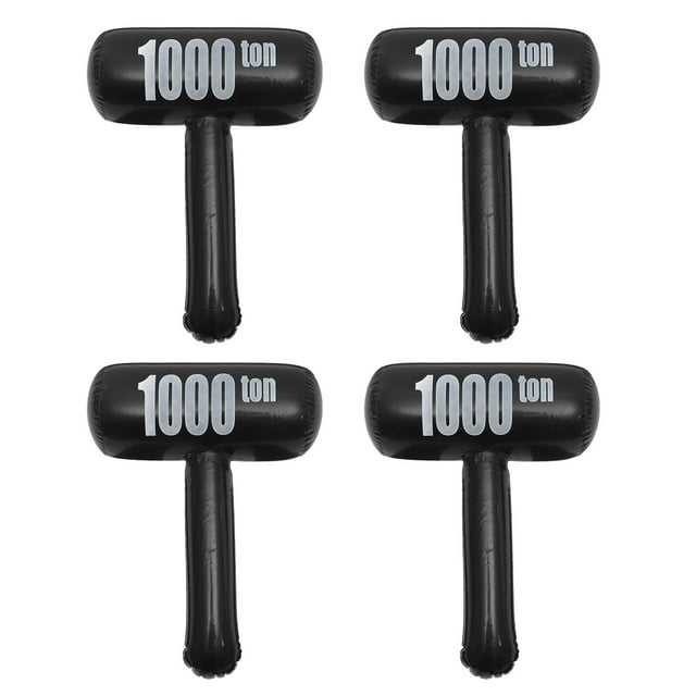 4Pcs Large Inflatable Hammers Party Decor Inflatable Blow Up Hammer ...