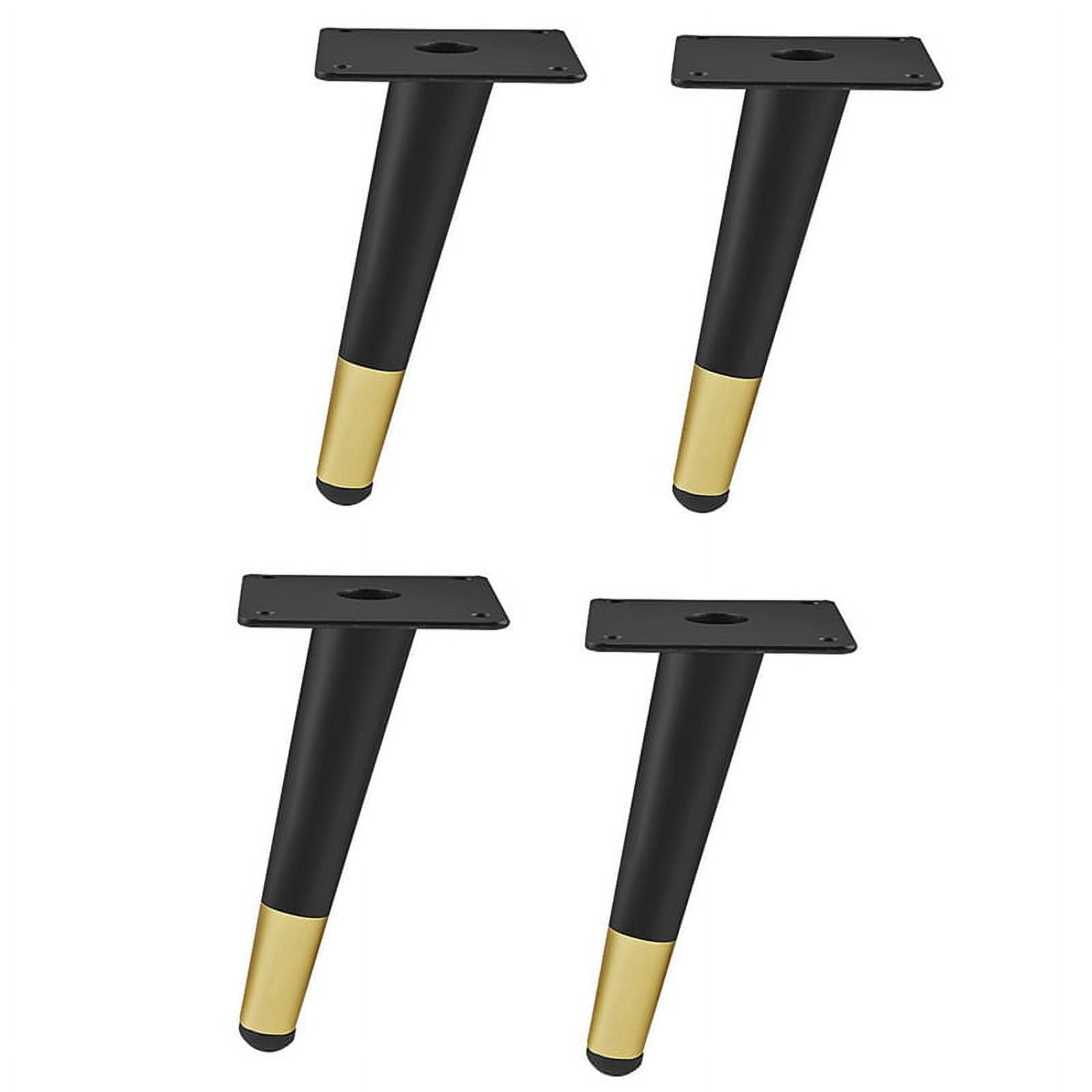 4Pcs Legs for Metal Furniture Sofa Bed Iron Table Foot and Chair Feet ...