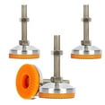 4Pcs Leveling Feet, Adjustable M12 Thread Leg Leveler for Furniture ...